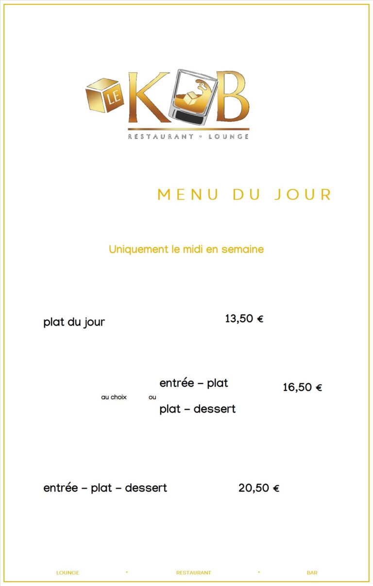 Le Kub – Restaurant incontournable à Battenheim