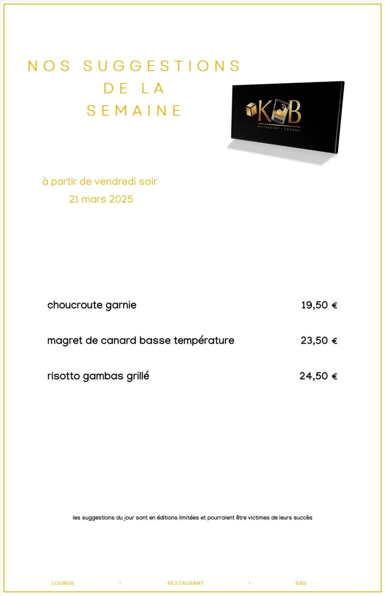 Restaurant le Kub - Restaurant Le Kub