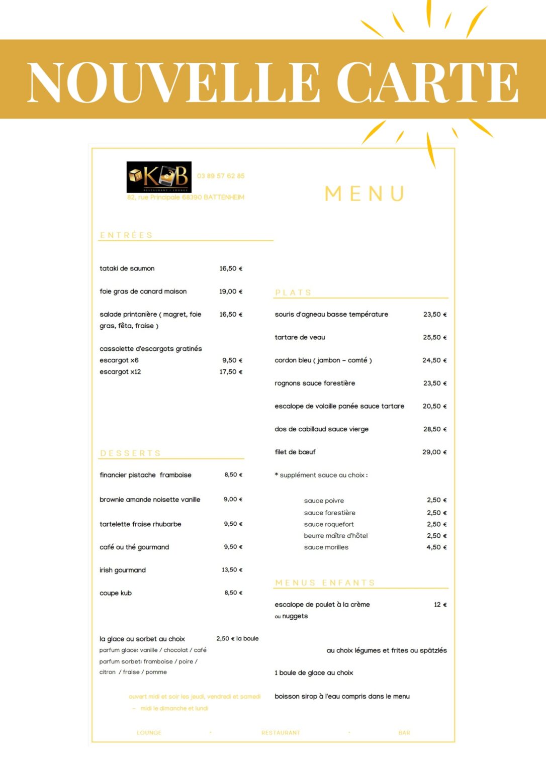 Restaurant le Kub - Restaurant Le Kub